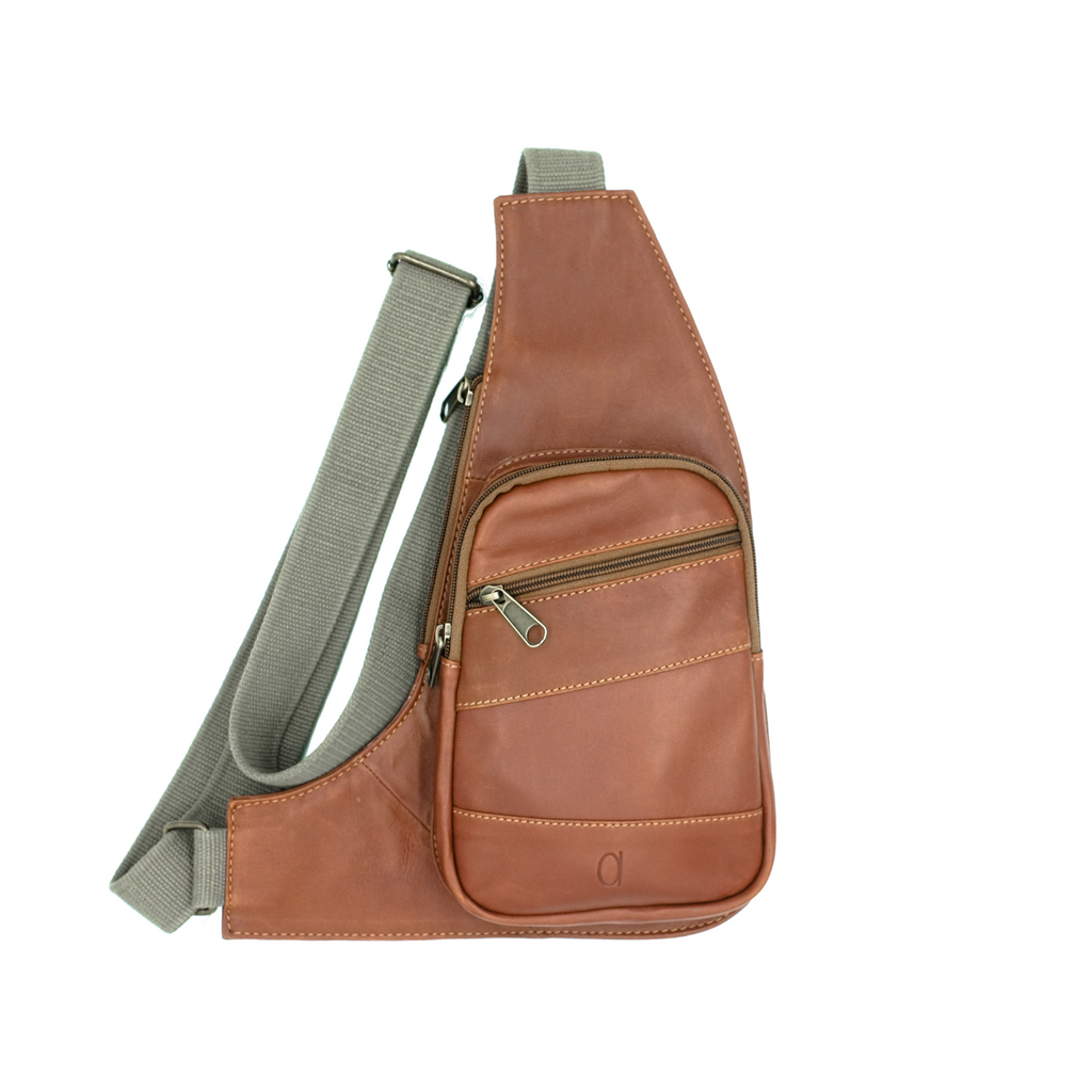 Slim Chest Bag – Alfa Leather Co.